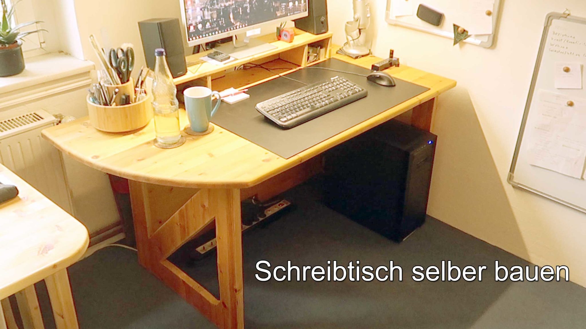 Wunderschne Schreibtisch Selbst Bauen Fotos