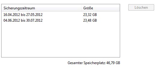 Win 7: Speicherplatz bei der Datensicherung sparen / freigeben ... Win 7: Speicherplatz bei der Datensicherung sparen / freigeben ...