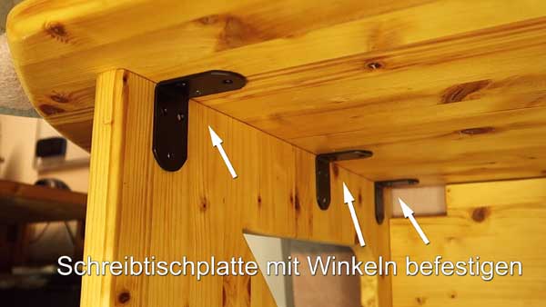 Tischplatte Auf Olfass Befestigen