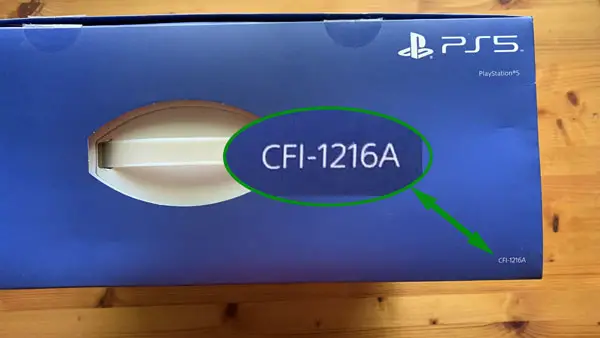 PS5: Modellnummer & Seriennummer finden / Vergleich – Philognosie